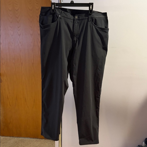 lululemon athletica | Pants | Black Mens Lululemon Abc Commission Pants ...